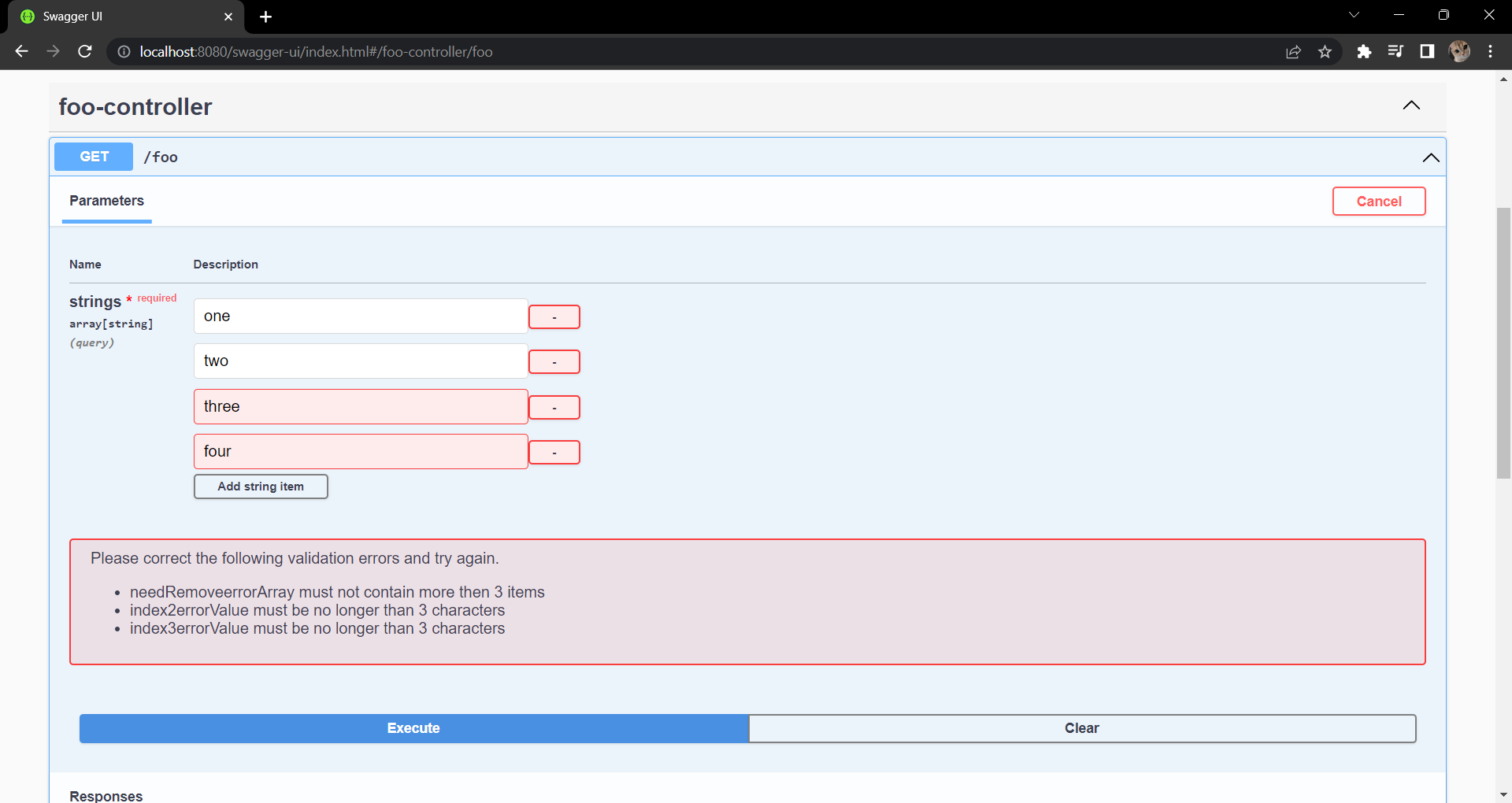 Github Bakhridinova Swagger Issue