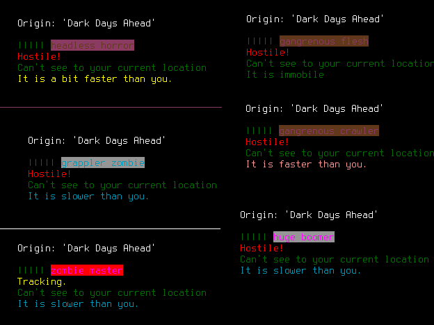 Impossible To Read Monster Names · Issue 57826 · Cleverravencataclysm Dda · Github