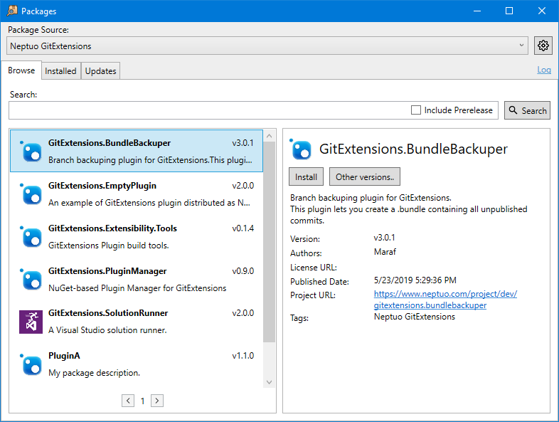 Published date from metadata not shown · Issue #34 · gitextensions/gitextensions.pluginmanager ...