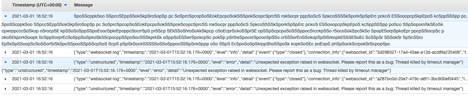 Thread killed by timeout manager. Asked to report as a bug. · Issue #6542 · hasura/graphql ...
