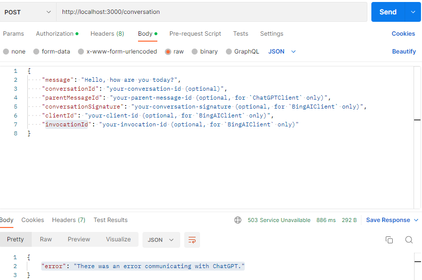 There Are Some Things Wrong · Issue 93 · Waylaidwanderer Node Chatgpt Api · Github