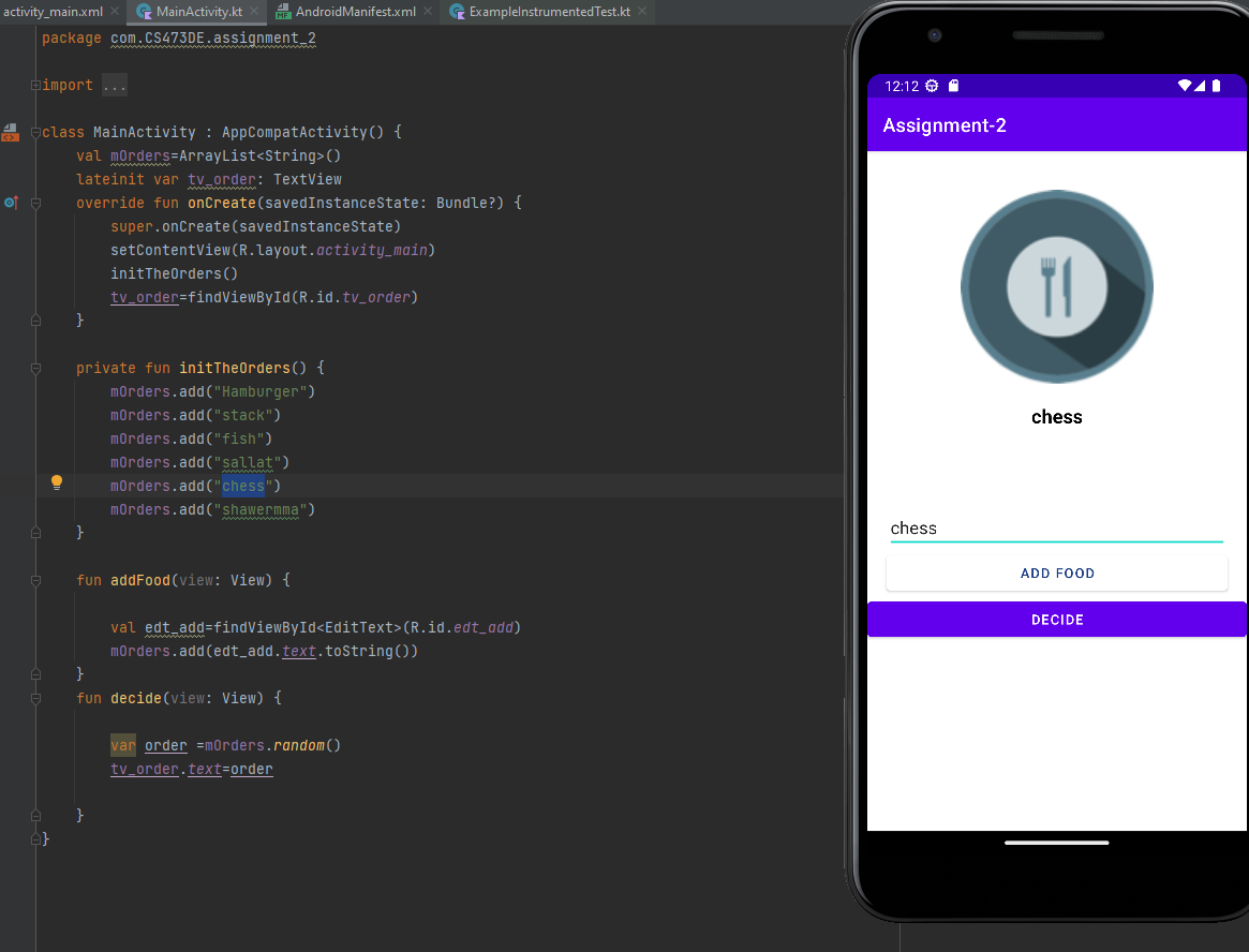 GitHub - WesamAlqudah/Mobile_Android_Assignment-2