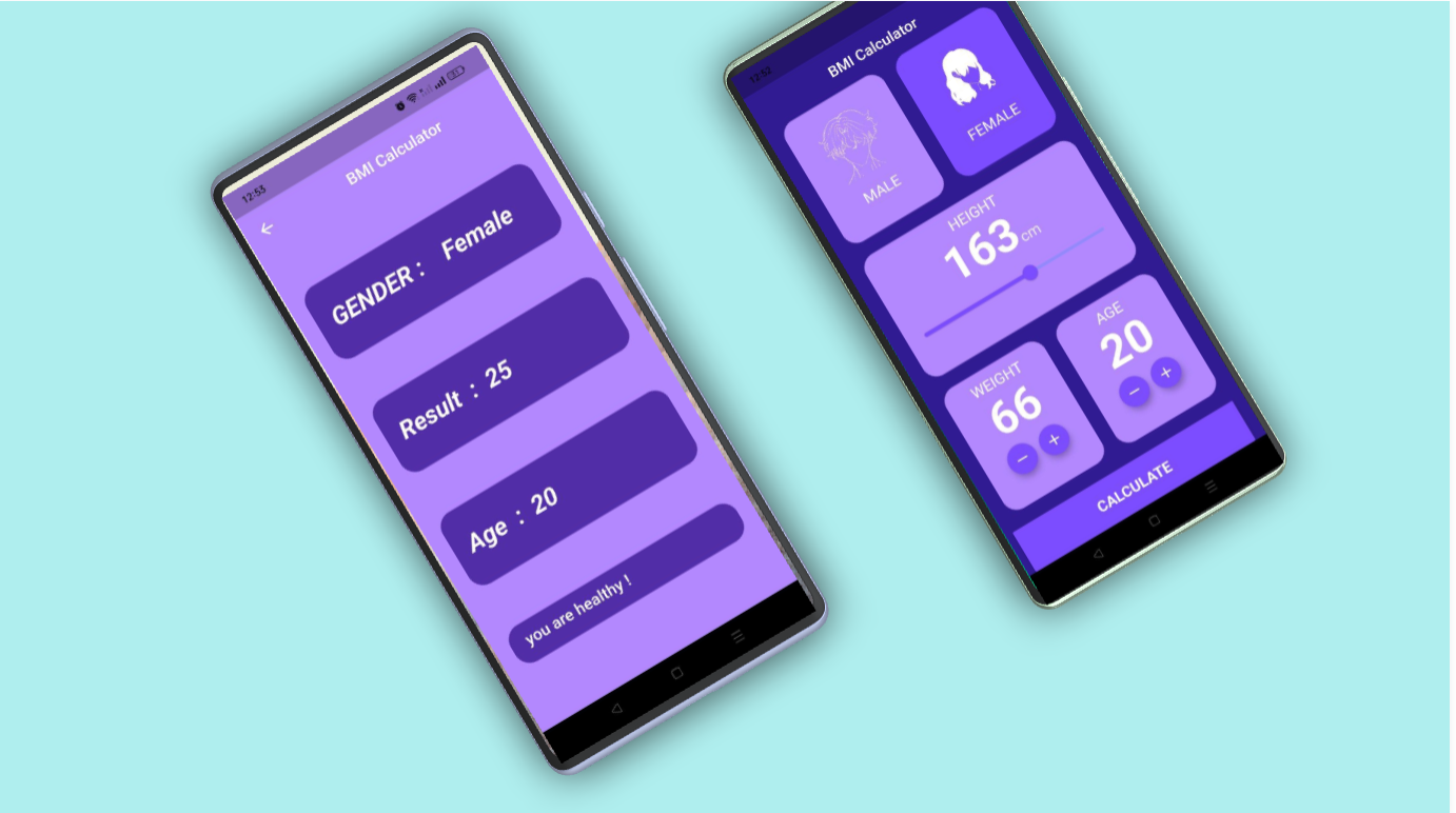GitHub - SaraElgamal/BMI_CALC: A BMI calculator using flutter