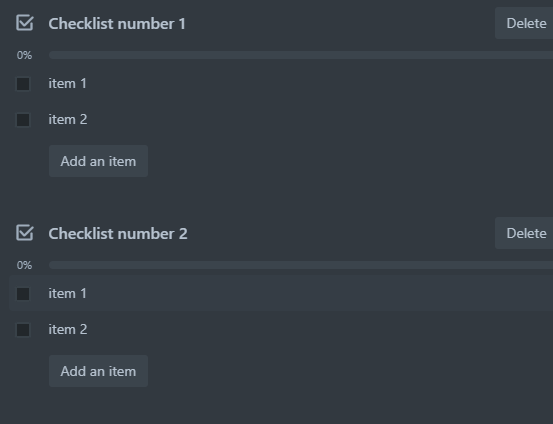 [enhancement] Multiple task checklists · Issue #458 · plankanban/planka · GitHub