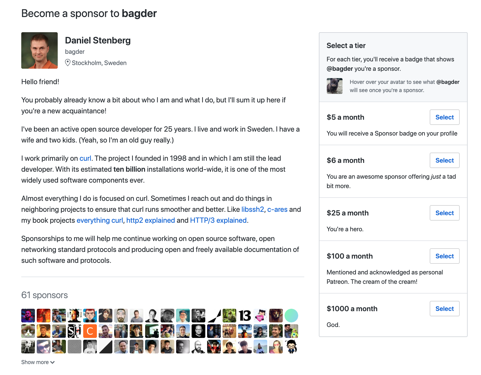 Getting Started With Github Sponsors The Github Blog