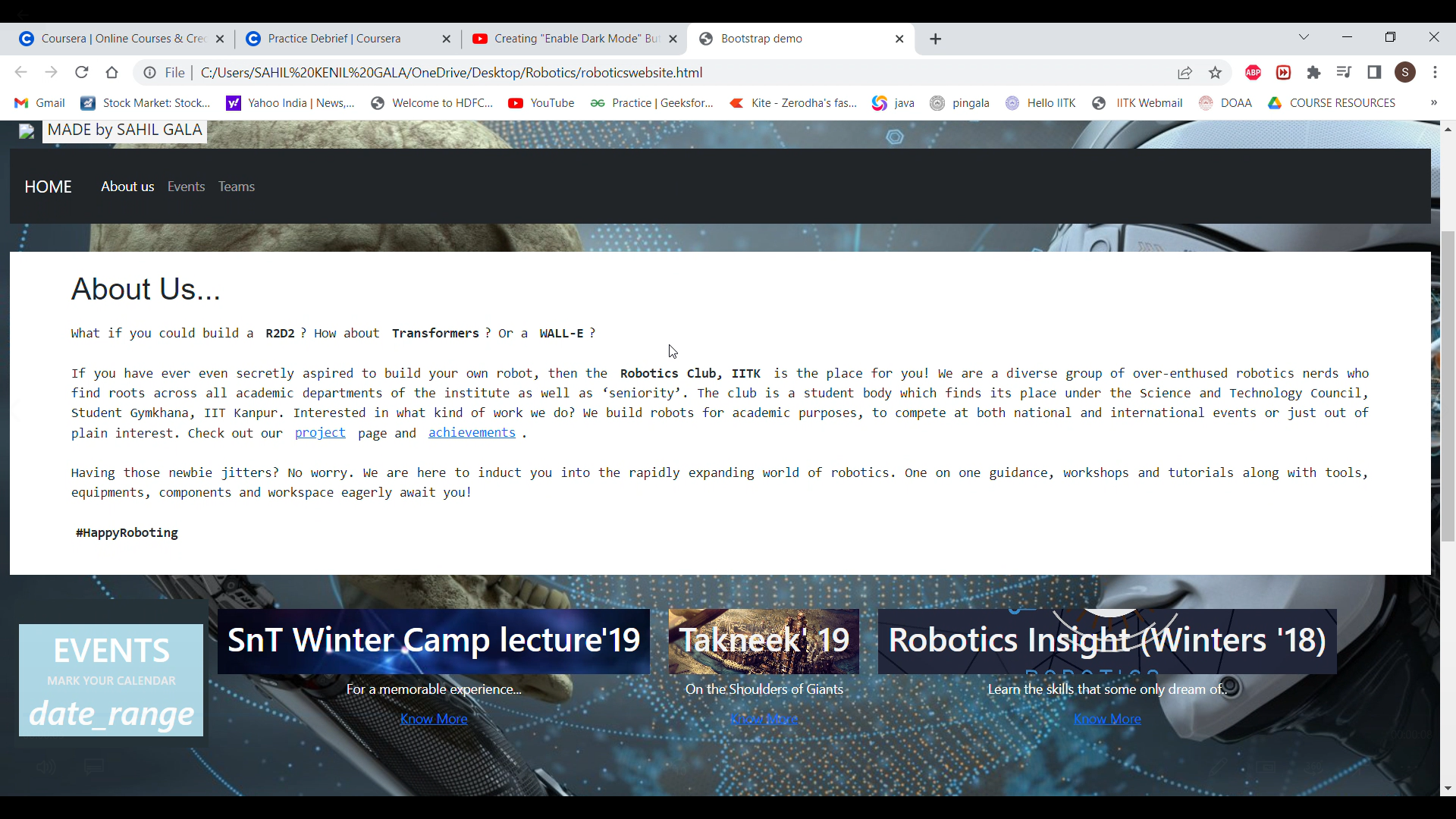 GitHub - sahilgala1234/Robotics-club-iitk