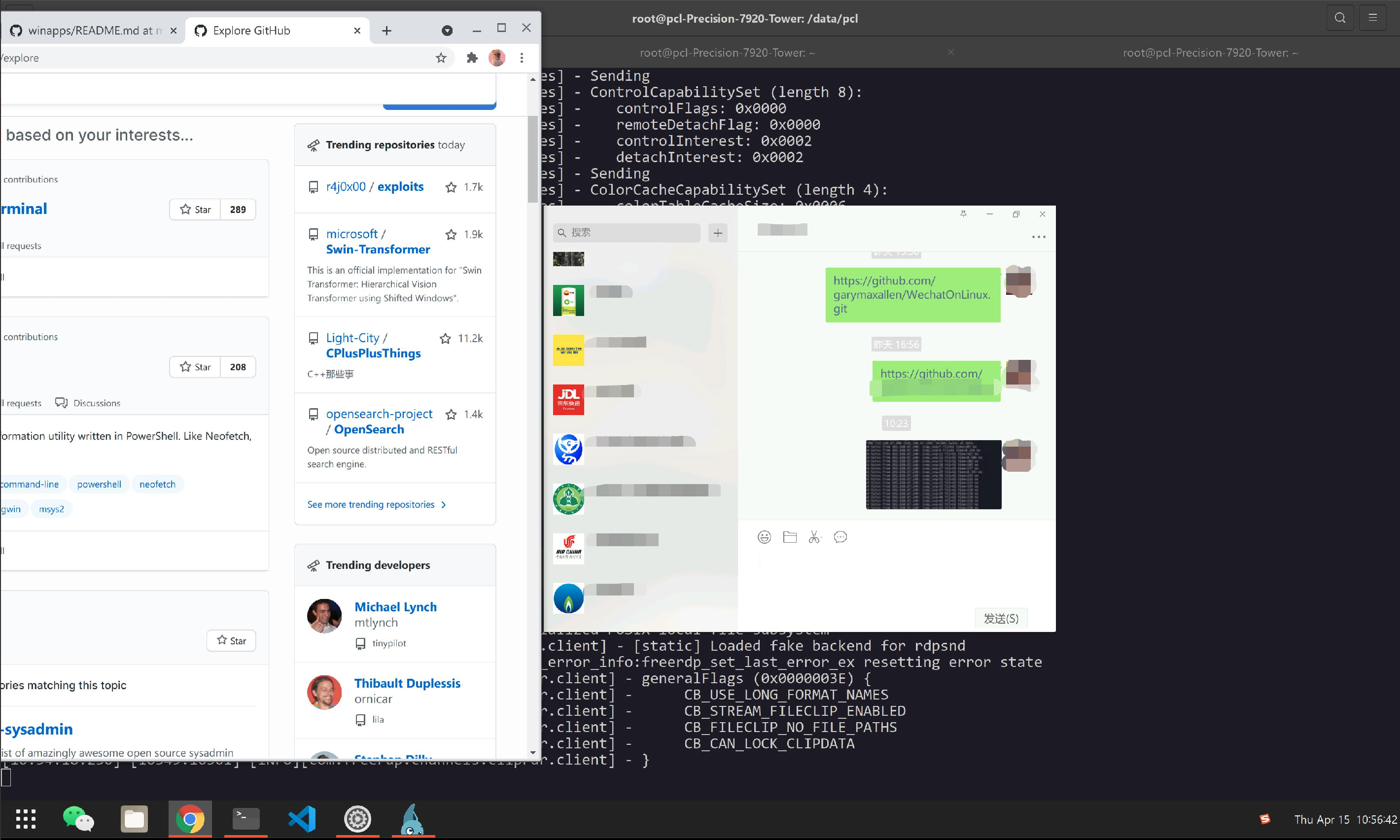 GitHub - marco20240618/WechatOnLinux: 分享一个在linux使用微信的方法。
