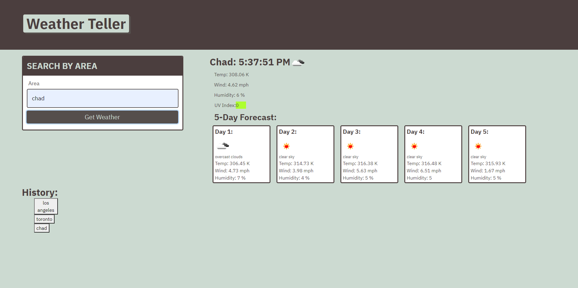 GitHub - csomervil/Weather-Teller