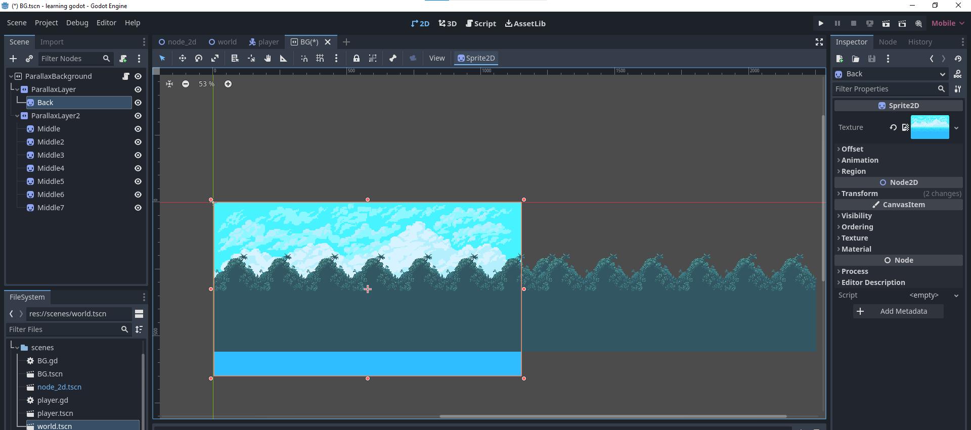Issue With Parallax Layers And Mirroring · Issue 82380 · Godotenginegodot · Github