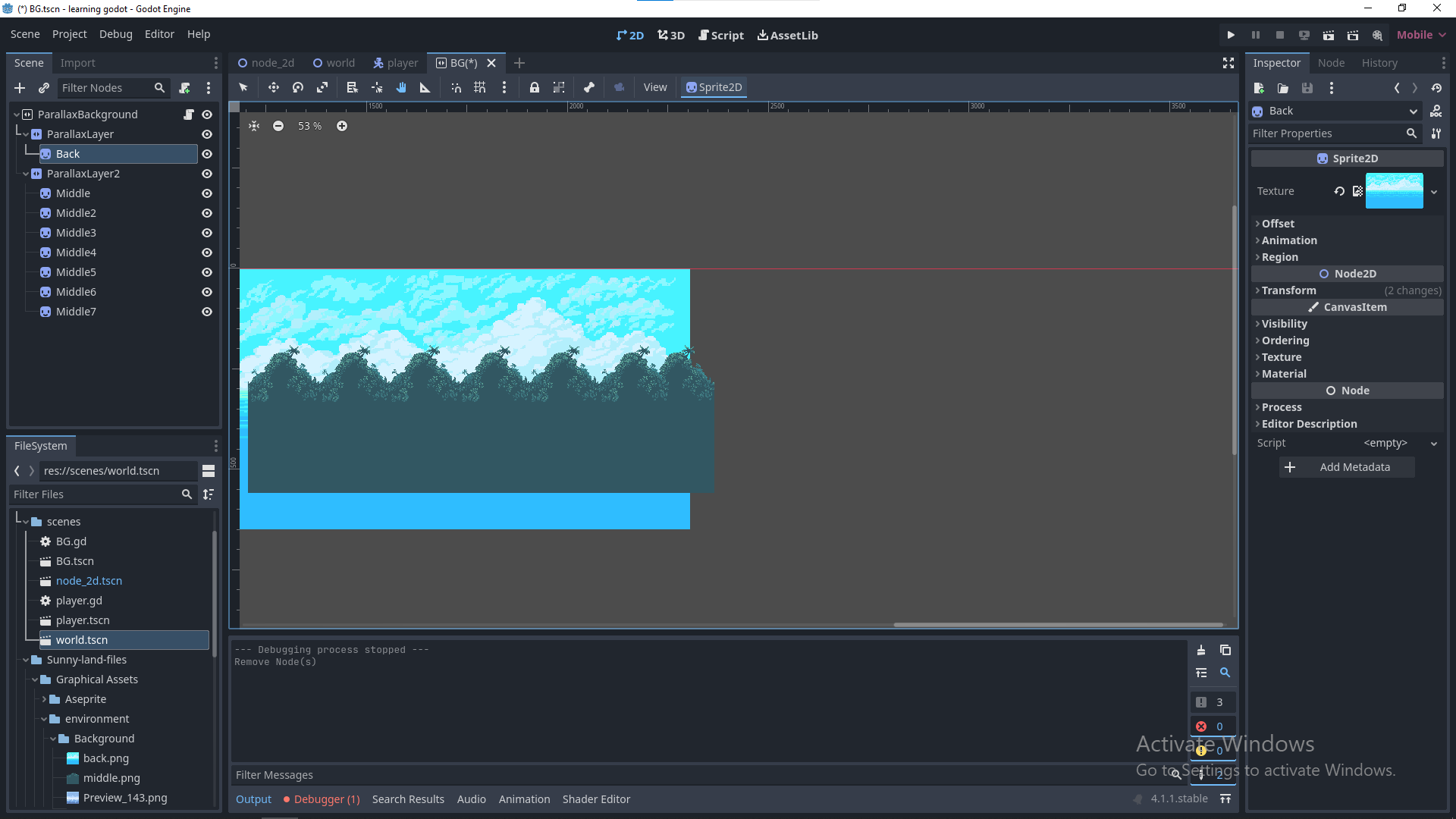 Issue with parallax layers and mirroring · Issue #82380 · godotengine ...