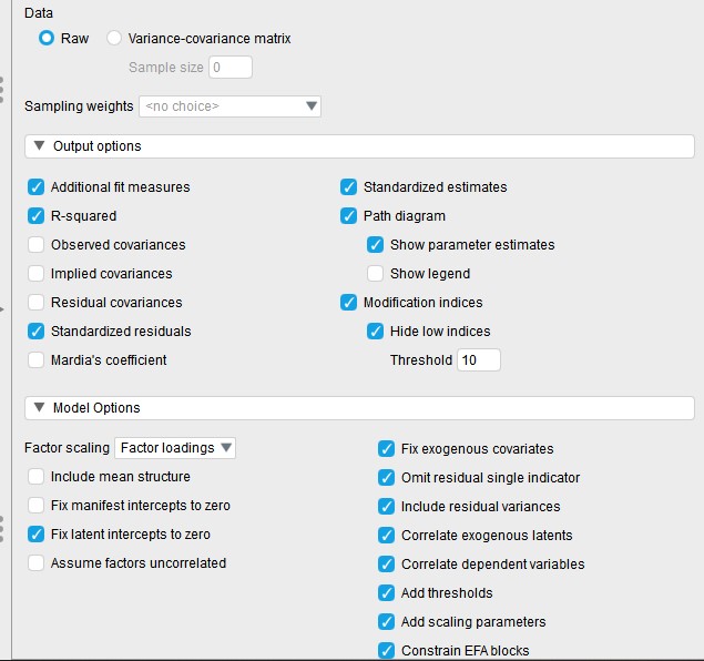 [Bug]: Path diagram in SEM and ordinal variables · Issue #1629 · jasp-stats/jasp-issues · GitHub