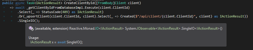Rcs1174 Displays Remove Redundant Async Await For Awaitable Non Task Classes · Issue 304