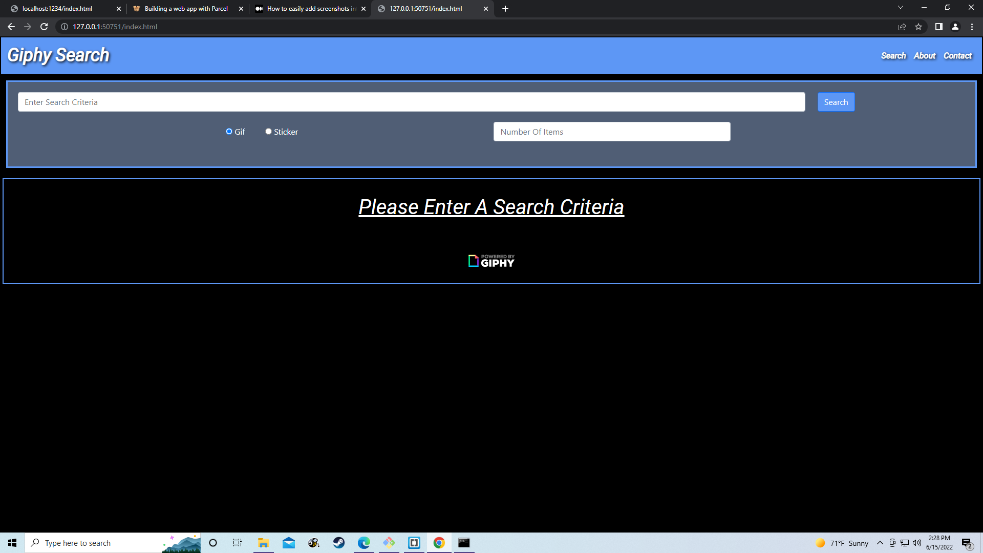 GitHub - puythoven72/GiphySearch
