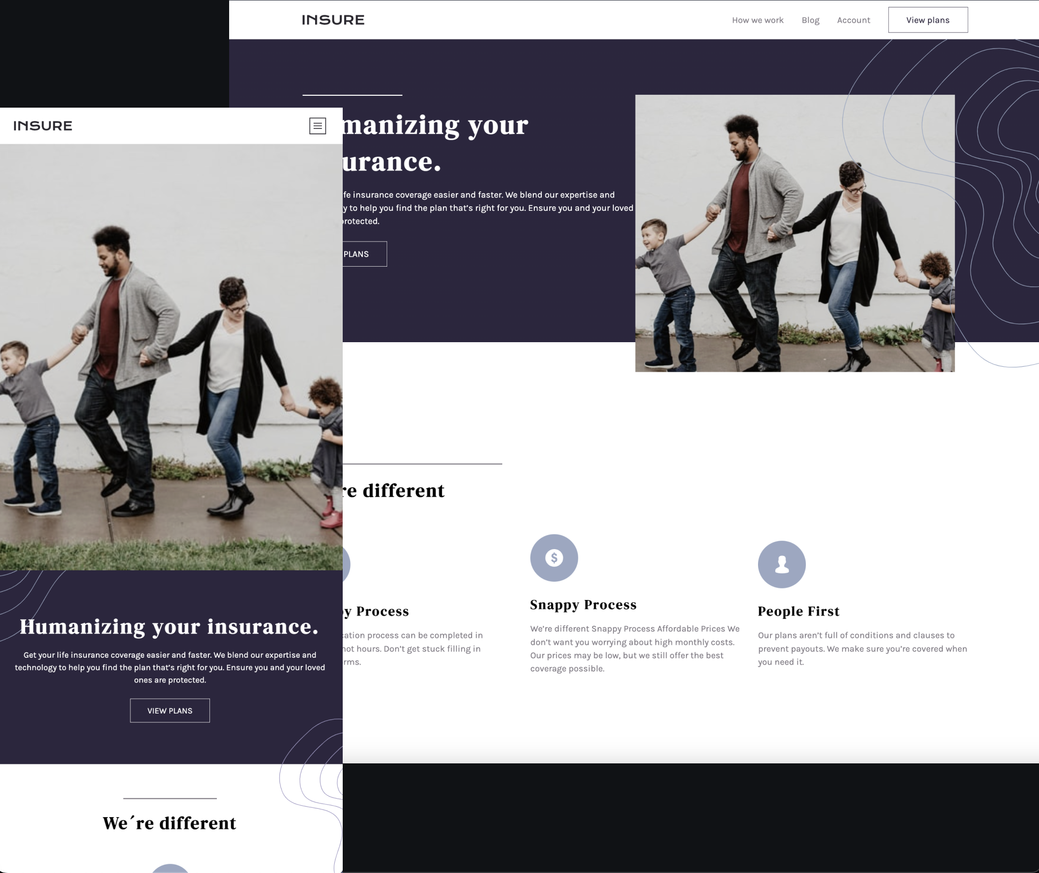 GitHub - pcelman/Insure-landing