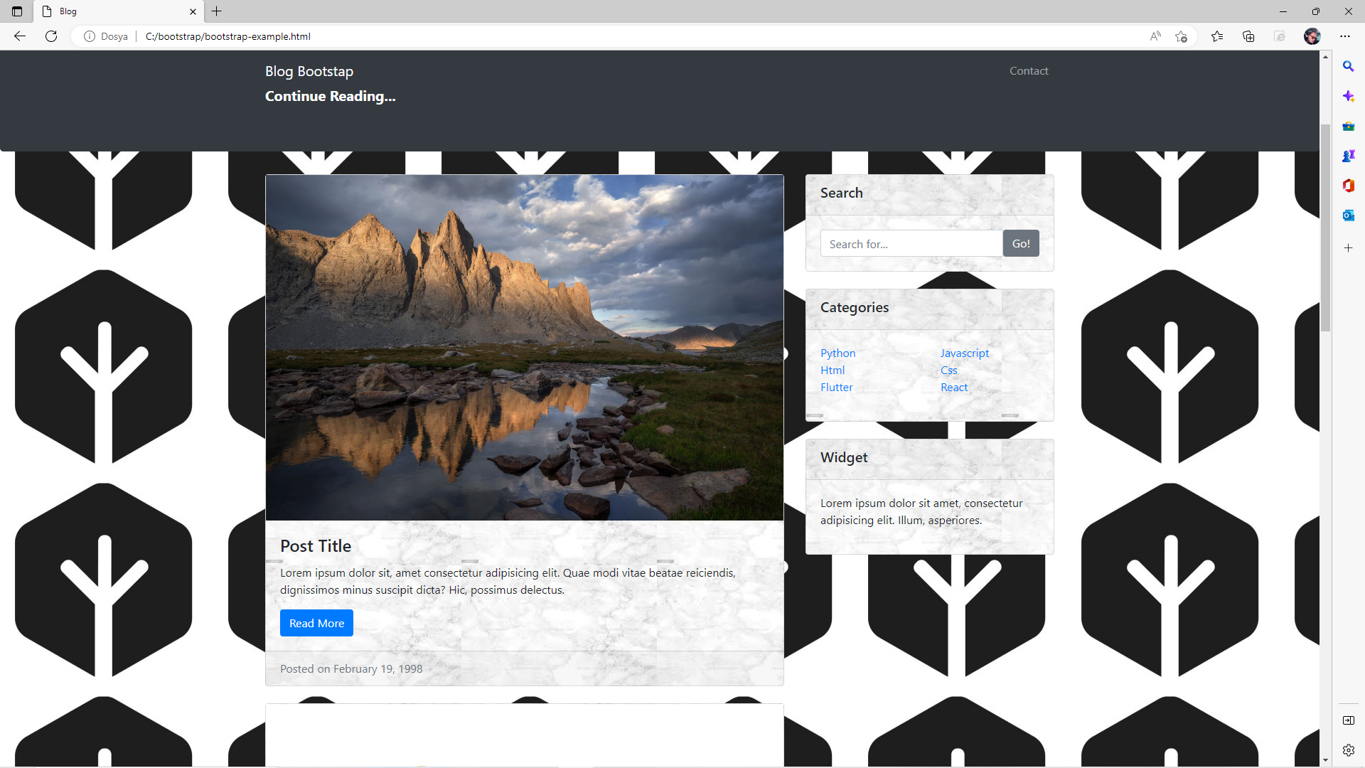 GitHub - frkntopal/Example-bootstrap