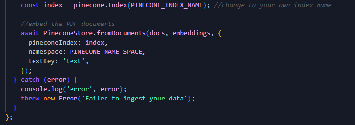 Error: Failed to initialize Pinecone Client · Issue #226 · mayooear ...