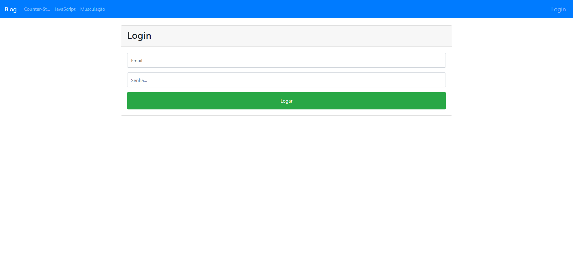 GitHub - oPedroFlores/blog-node: Um simples blog para criar usuários, categorias de artigos e ...