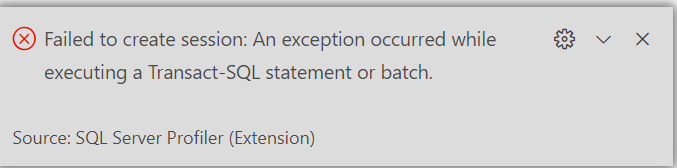 Unable to start the profiler · Issue #18838 · microsoft/azuredatastudio · GitHub