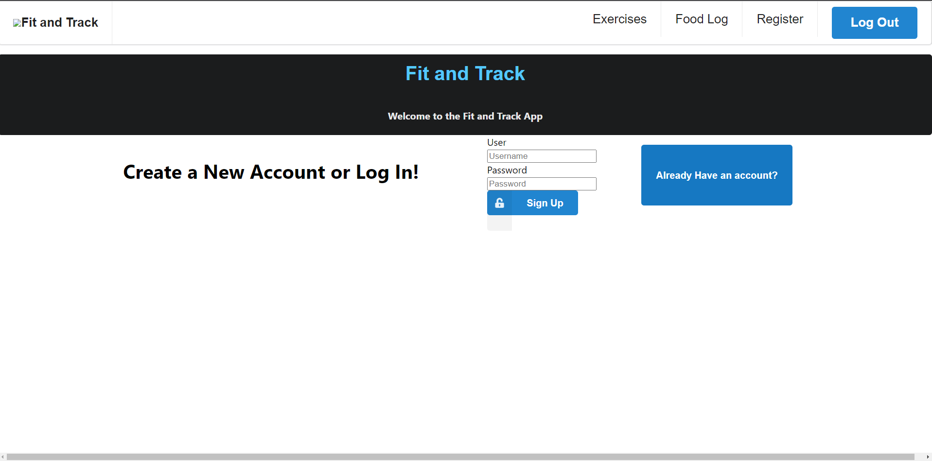 GitHub - Anisha-C/Fit-and-Track