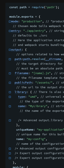 Configuration page chevron icons are broken · Issue #4388 · webpack/webpack.js.org · GitHub
