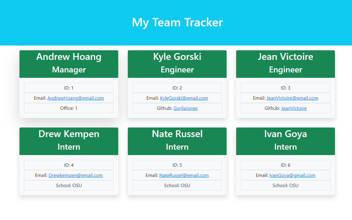 GitHub - JeanVictoire/Team-Profile-Generator: A Node.js command-line ...