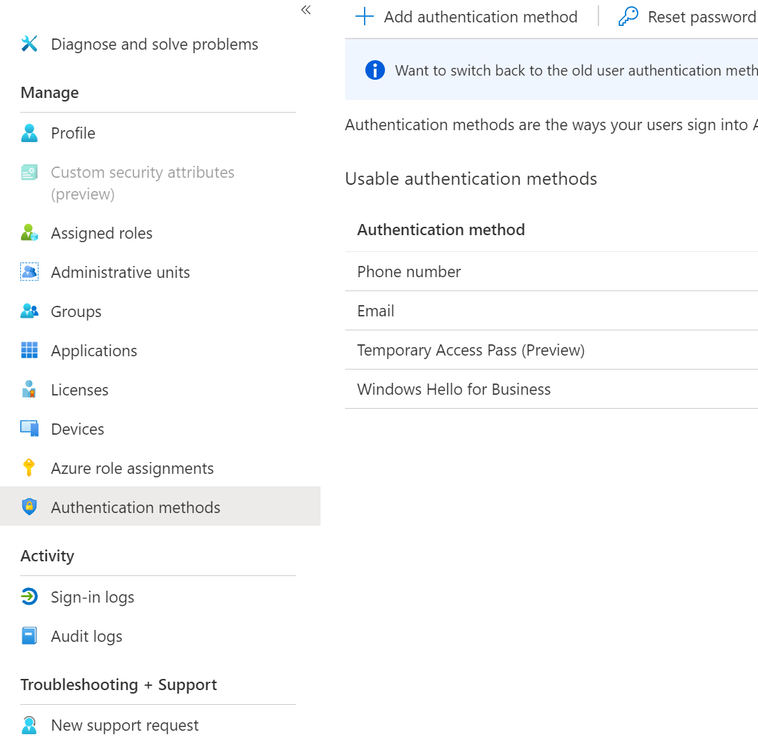 Temporary Access Pass Authentication methods · Issue #811 · KelvinTegelaar/CIPP · GitHub