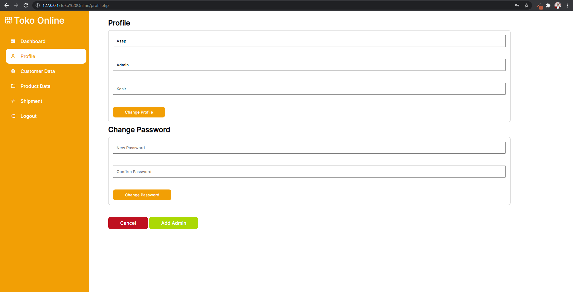 GitHub - faricaav/Toko-Online-Website: Online store website using PHP, MySQL, HTML, and CSS