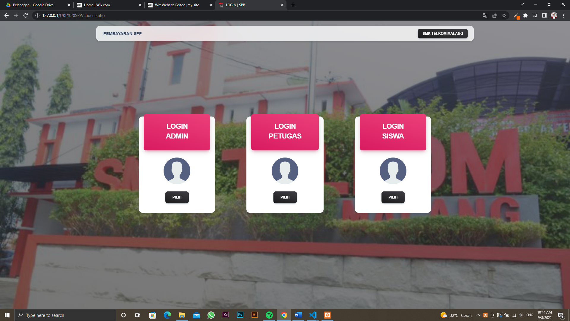 GitHub - faricaav/Pembayaran-SPP-Website: School fee payment website using PHP, MySQL, HTML, and CSS