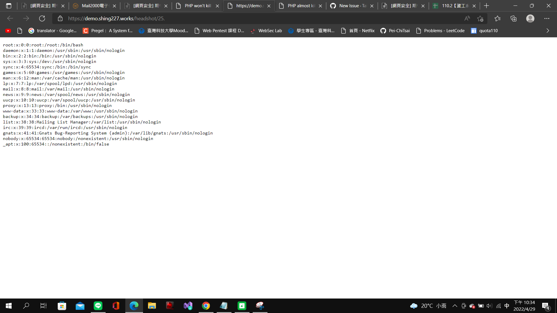 B10815041之漏洞回報 · Issue #33 · Taiwan-Tech-WebSec/Bug-Report · GitHub
