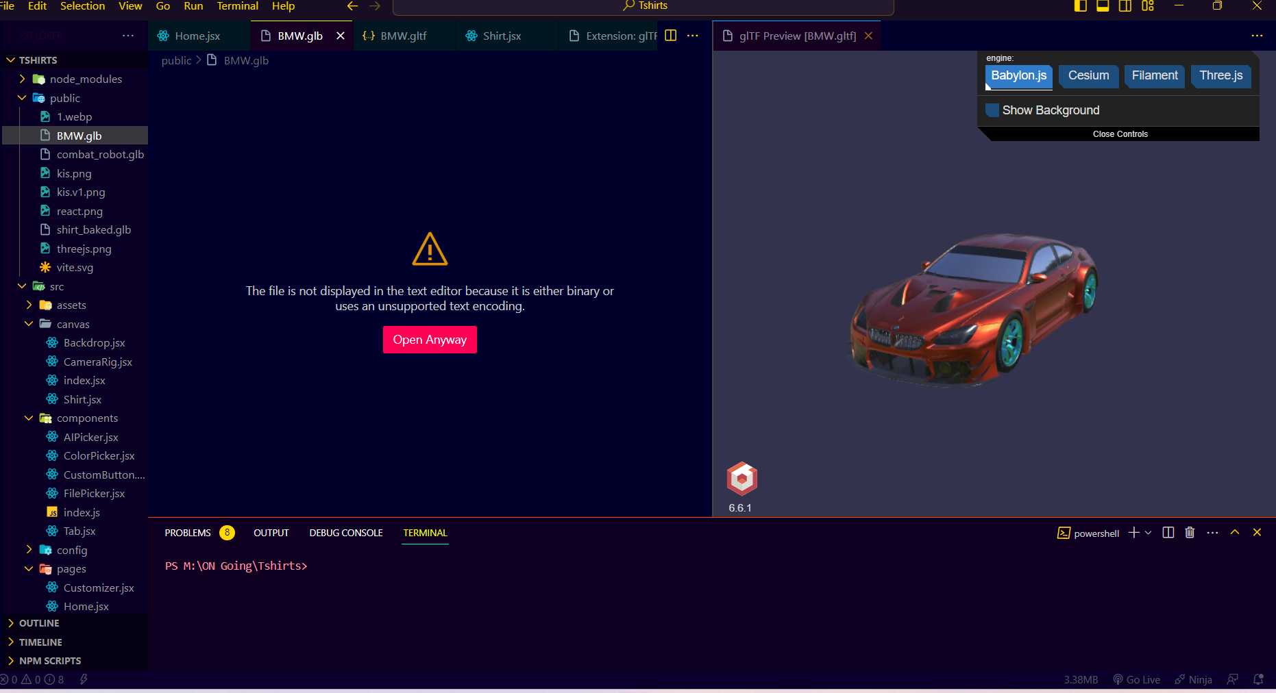its work after · Issue #38 · adrianhajdin/project_threejs_ai · GitHub