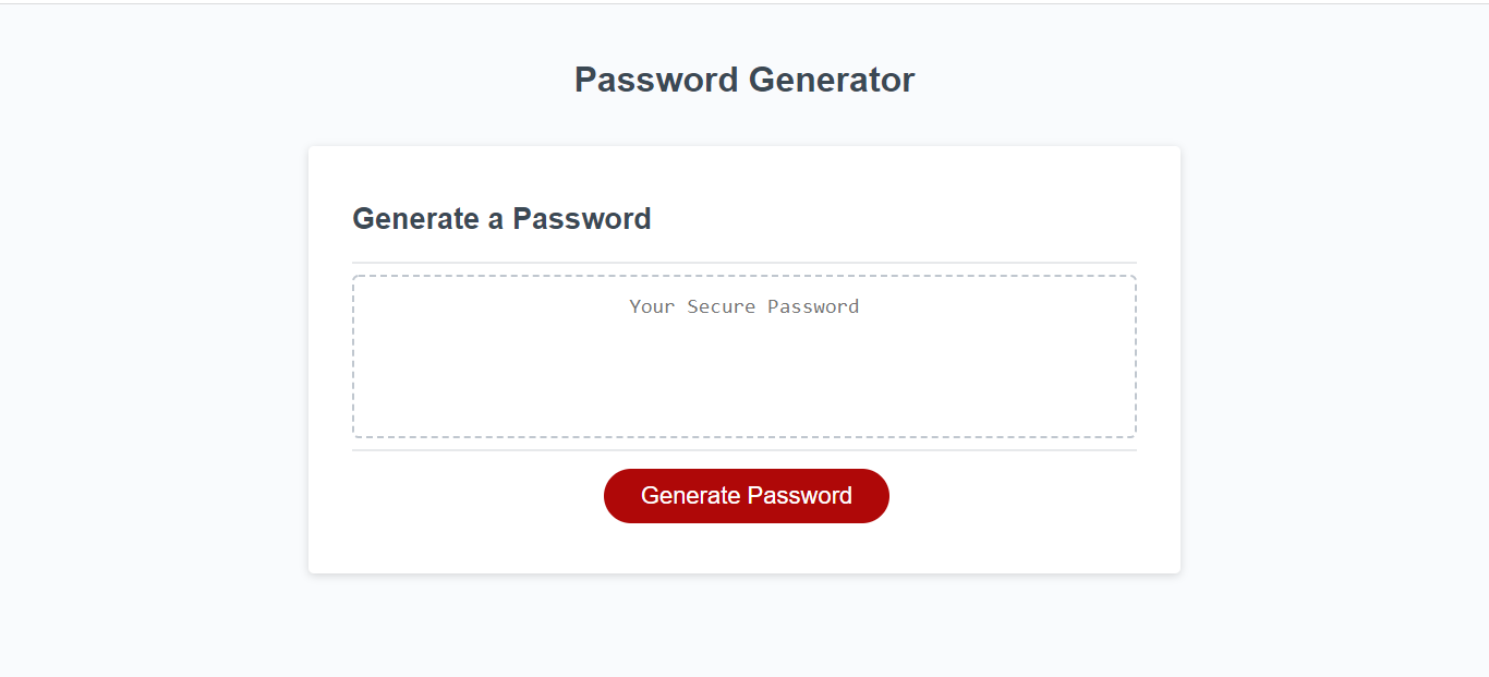 GitHub - AntDeMatteo/js-password-generator-homework