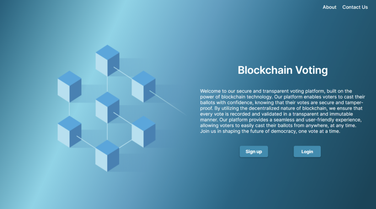 GitHub - sudikshanavik/CS731A_Voting_System: This is a voting system ...