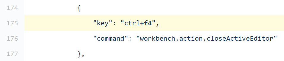 Suggestion: Ctrl + F4 to Close Window · Issue #1 · microsoft/vscode-vs-keybindings · GitHub