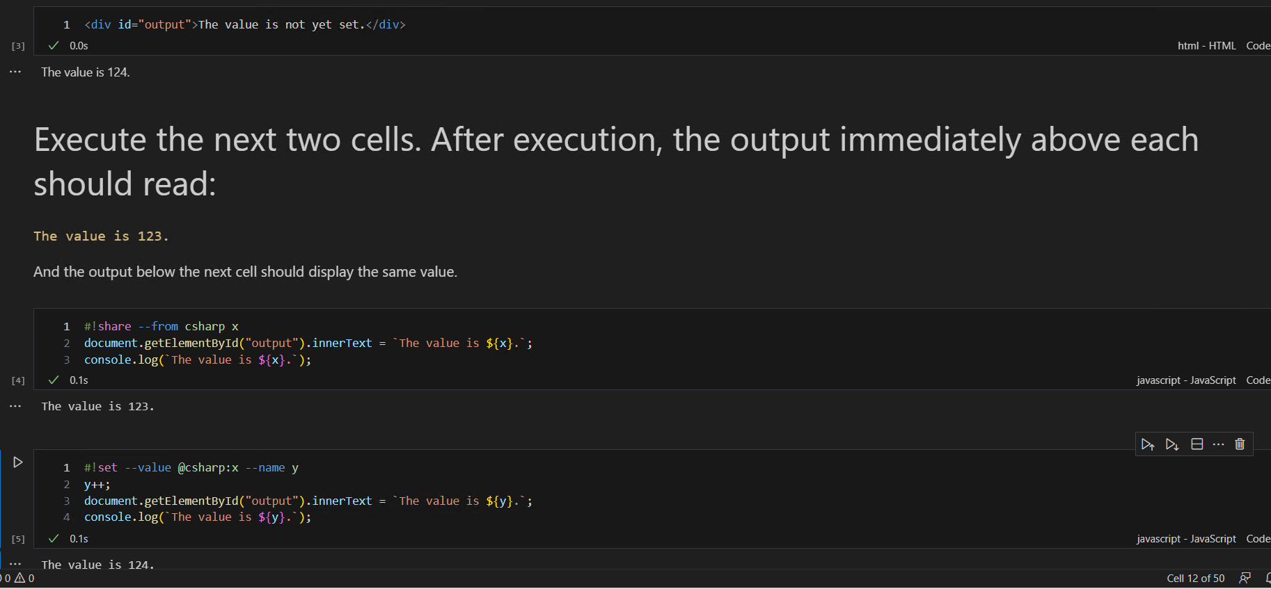 Polyglot Notebook: [DevExE2E][Regression][intermittent]When running the ...
