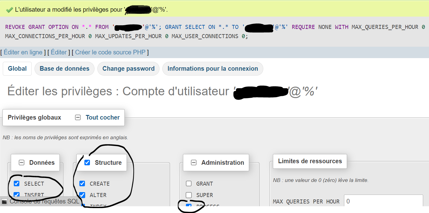 No change after permission revoke · Issue #17699 · phpmyadmin/phpmyadmin · GitHub