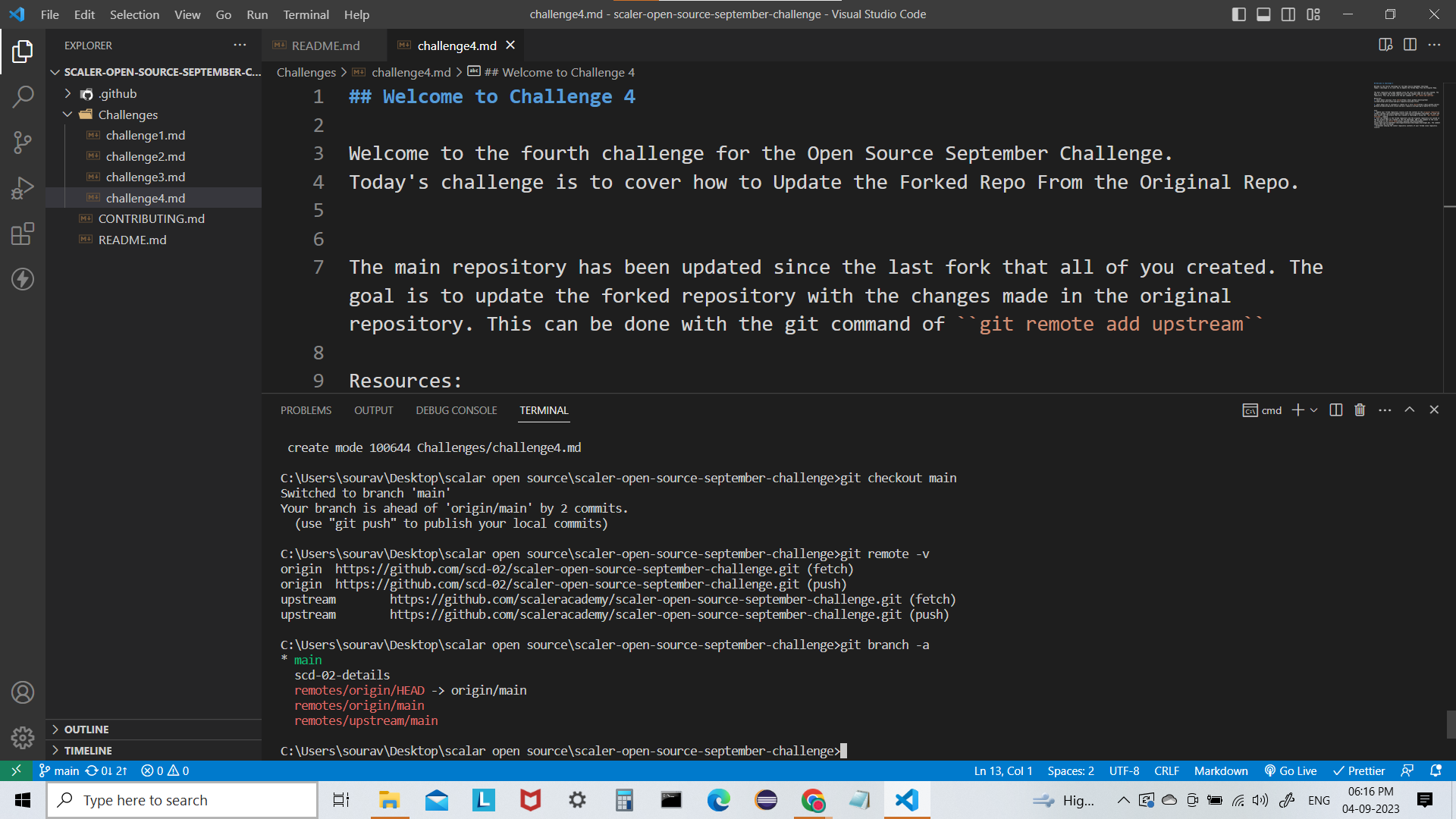 September-Challenge: Sourav Chandra Dey · Issue #167 · scaleracademy/scaler-open-source ...