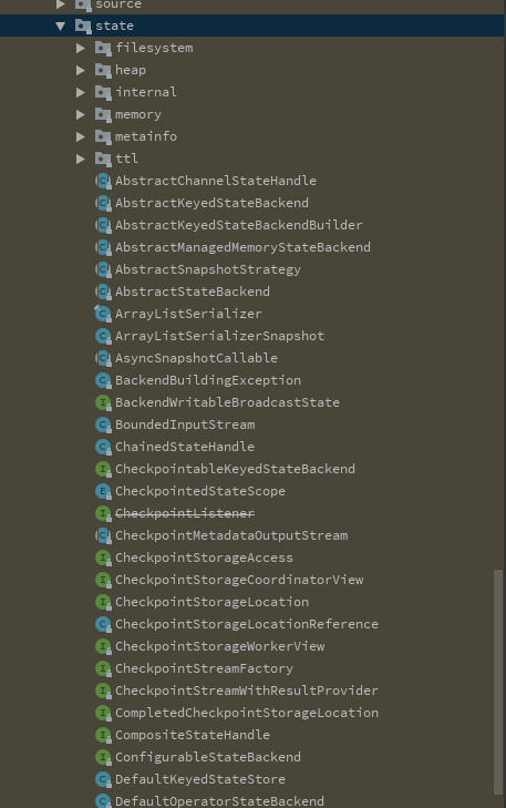 java.lang.ClassNotFoundException: org.apache.flink.runtime.state.CheckpointStorage · Issue #971 ...