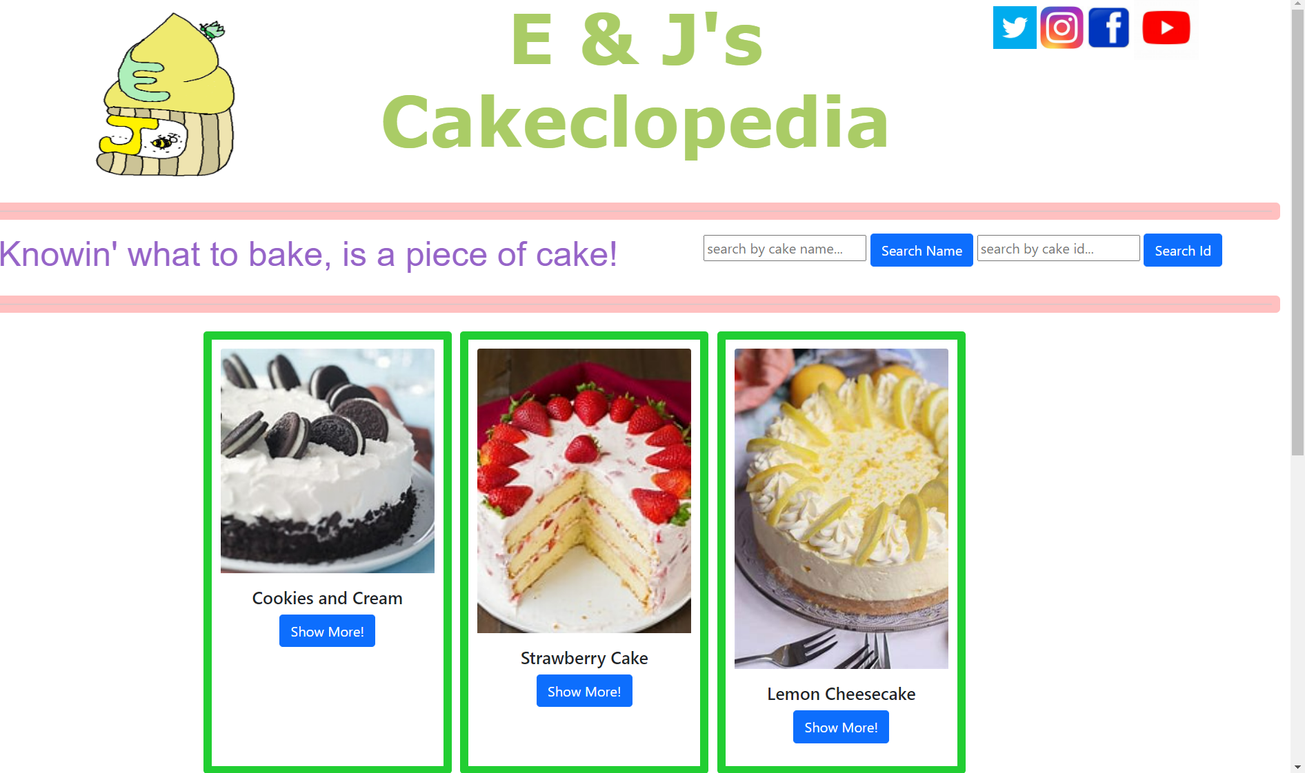GitHub - jdbonapos1/QAProject2-Cake
