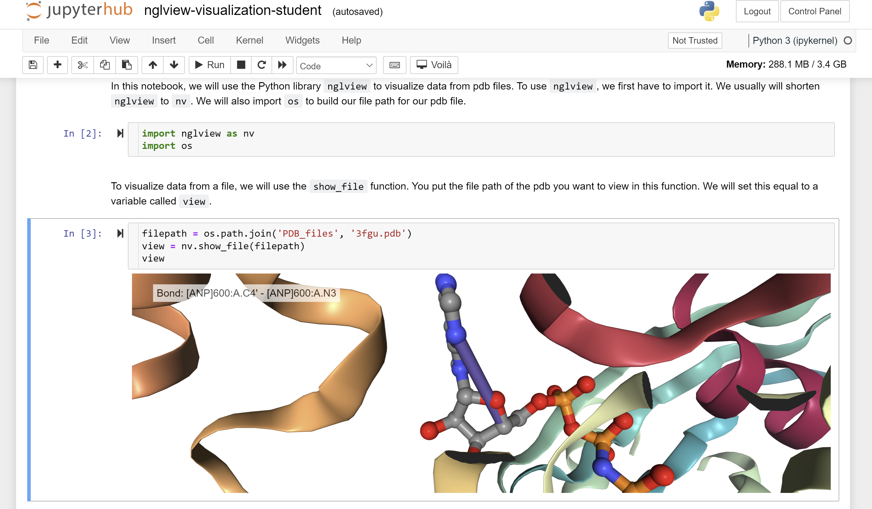 Extra bond displayed in nglview · Issue #1013 · nglviewer/nglview · GitHub