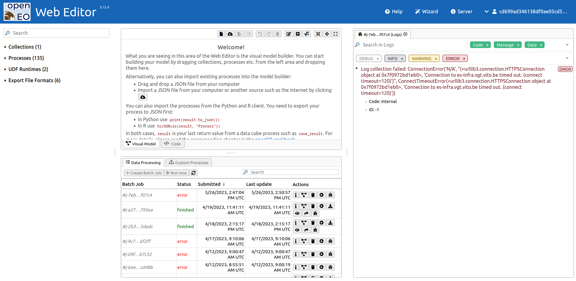 upgrade openEO on INCD · Issue #26 · c-scale-community/use-case-aquamonitor · GitHub