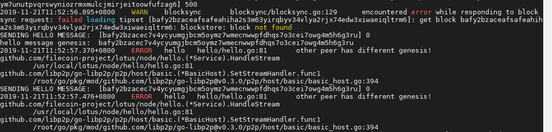Syncing The Chain Is So Slow And Print A Lot Of Error Message · Issue 664 · Filecoin Project