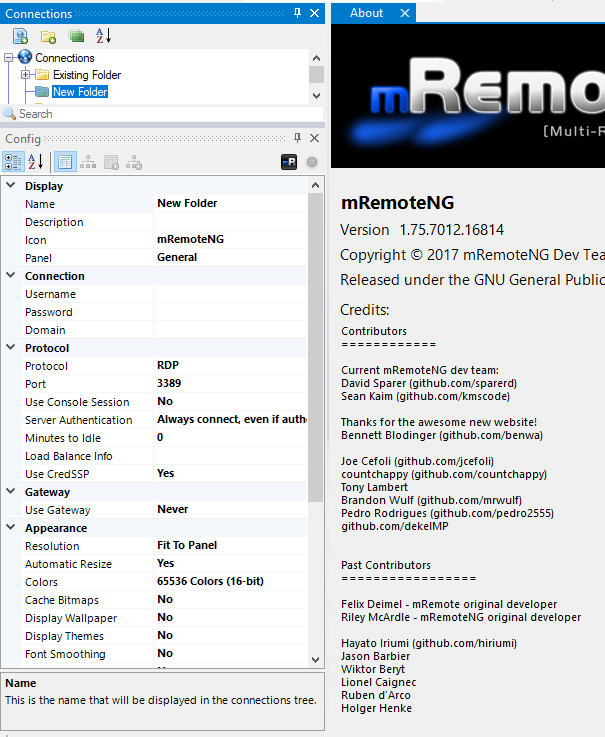Can't change inheritance on folders direclty under root Connections · Issue #807 · mRemoteNG ...