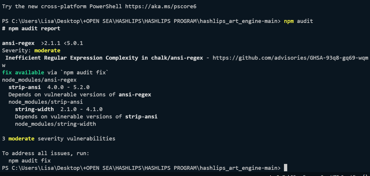 syntax error · Issue #890 · HashLips/hashlips_art_engine · GitHub