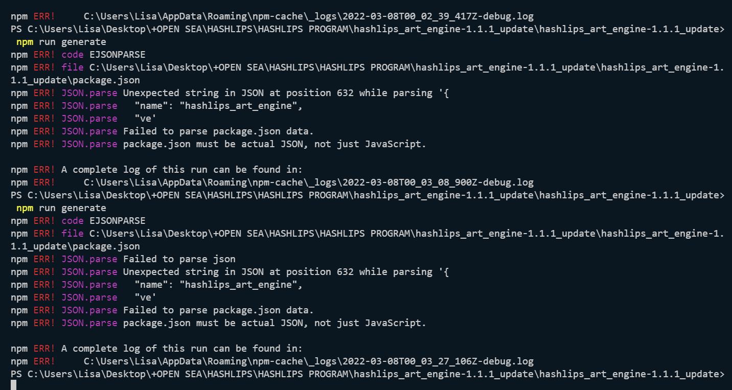 somebody please help me before I slit my wrists · Issue #906 · HashLips/hashlips_art_engine · GitHub