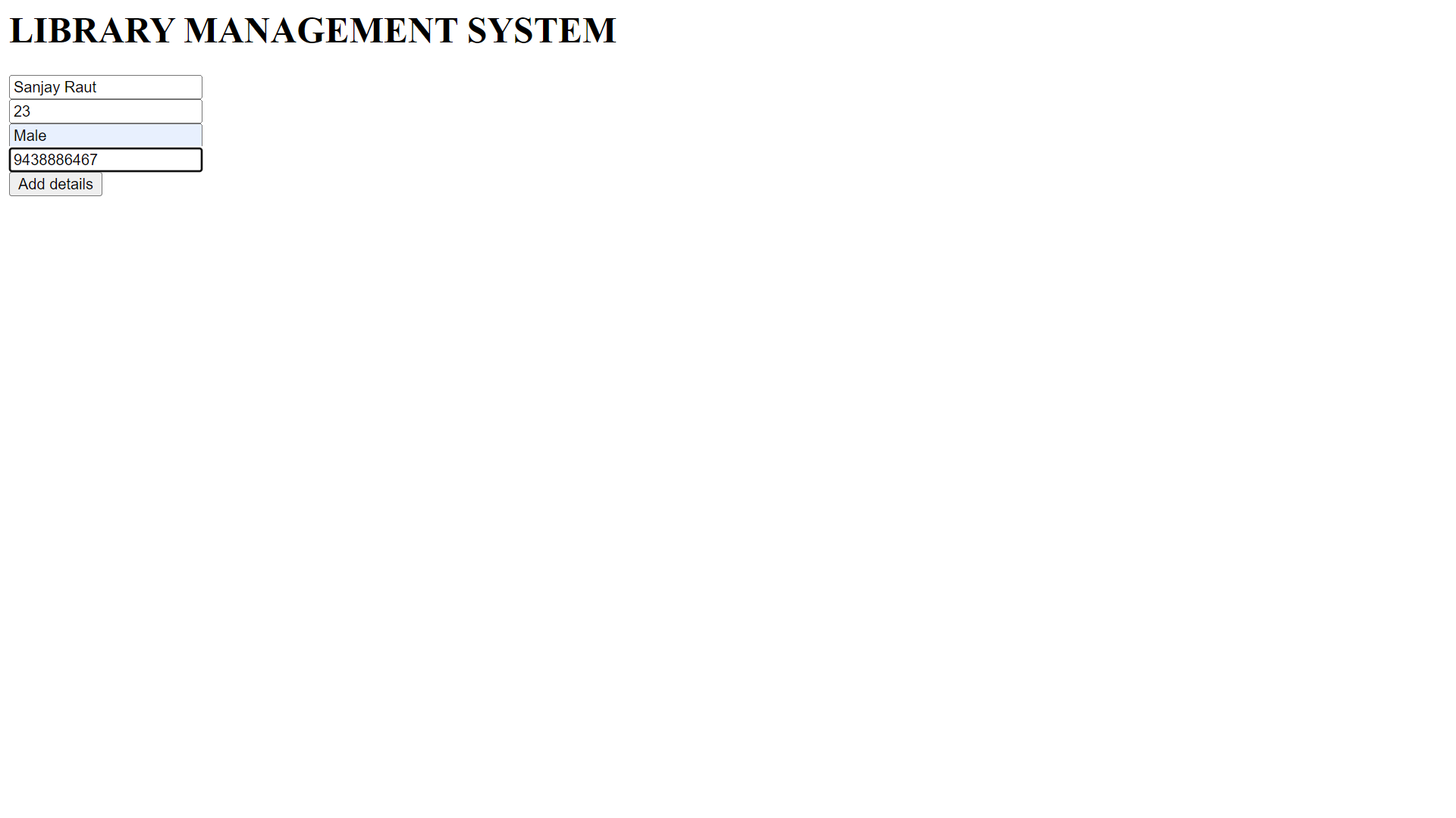GitHub - Sanju07sr/Gym_Membership_Project: Gym membership management system in integration with ...