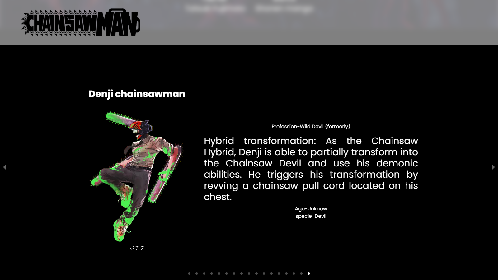 GitHub - Ellisvelandia/chainsawman-app: Chainsawman