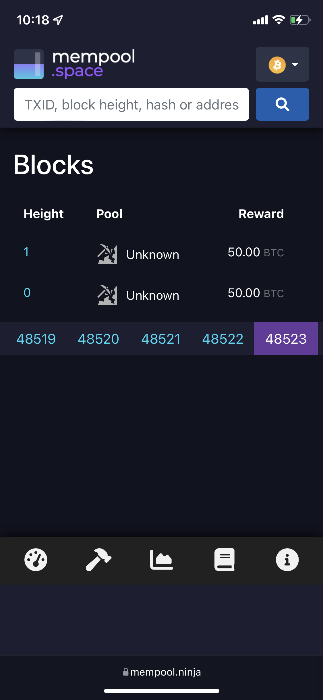 Blocks page: responsive layout gets broken after jumping to the last page · Issue #1403 ...