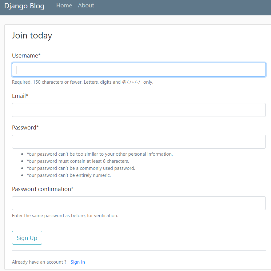 GitHub - yashrawal411/Django_Blog_Project: Blog Web Application Using Python Django