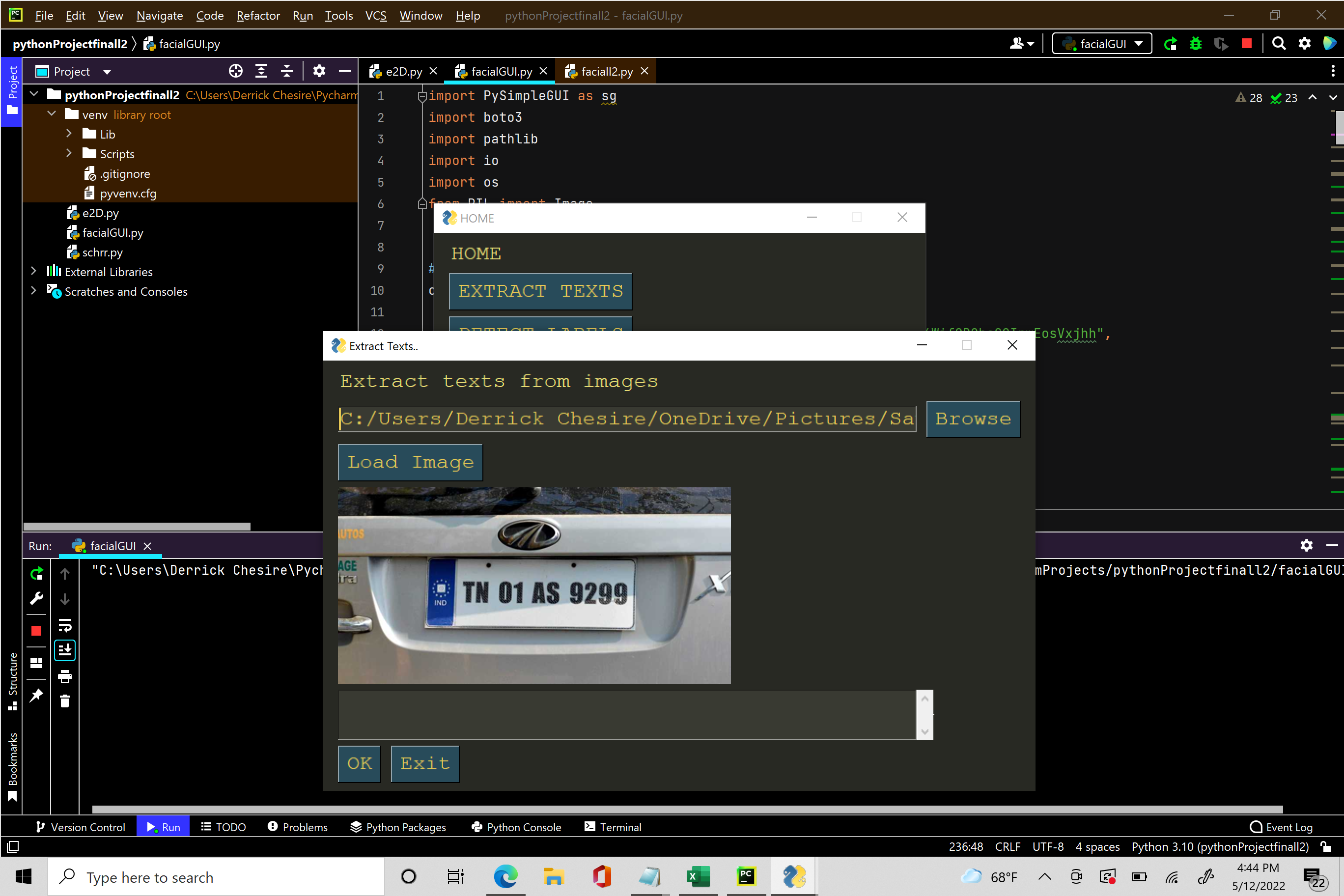 GitHub - chesiredk/AWS-cloud-rekogntiontool-boto3-python