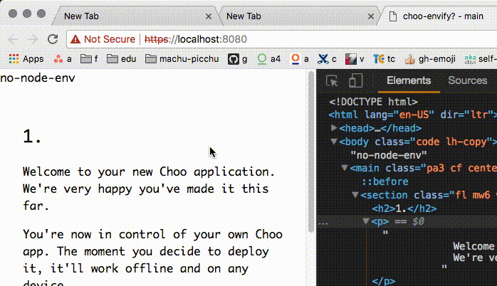 envify not wiring in process env vars correctly · Issue #431 · choojs/bankai · GitHub